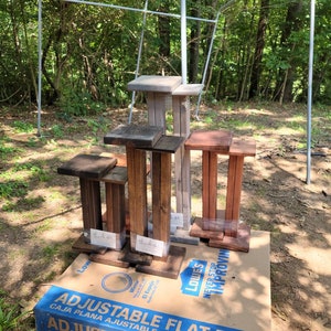 Audio Speaker Stands. Solid Wood. Movie Sound. Boom Box Speakers Stand ...