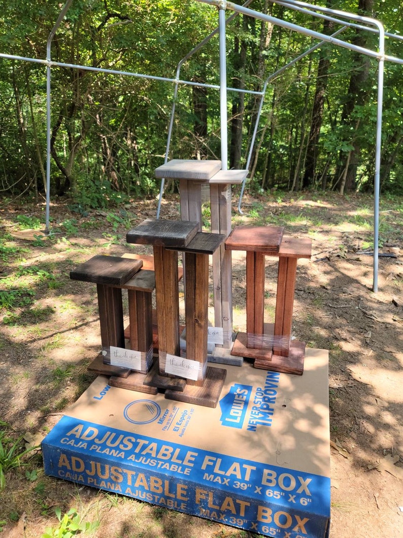 Audio Speaker Stands. Solid Wood. Movie Sound. Boom Box | Etsy