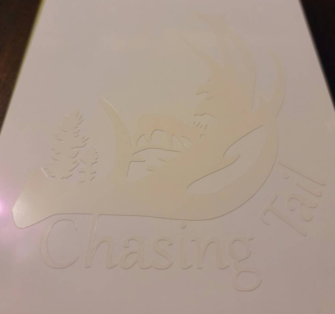 Chasing Tail Hunting Decal. Deer. Woods. Hunting. - Etsy
