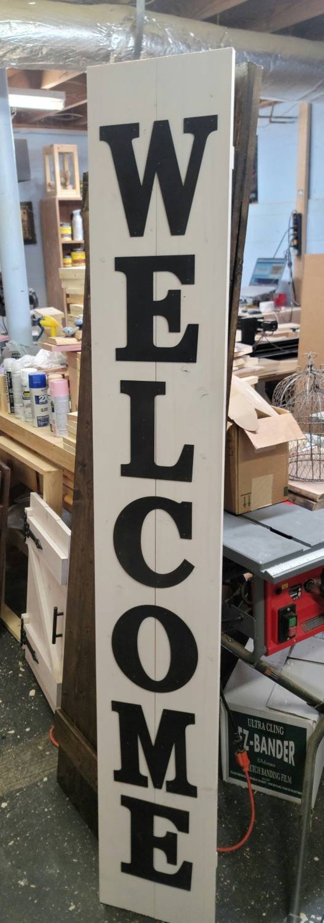 Huge 6 Foot Welcome Sign. Porch Sign. Farmhouse Welcome Sign. - Etsy