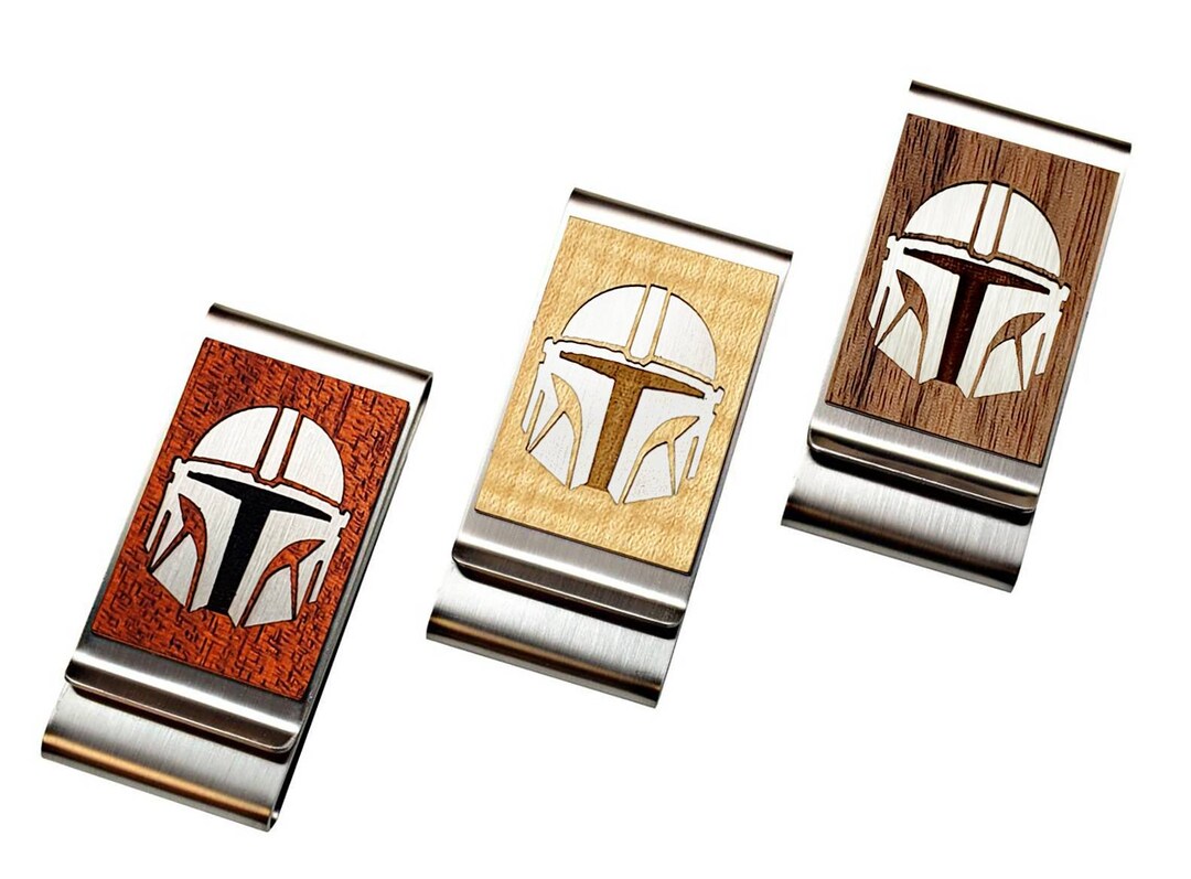 Money Clip Star Wars, Mandalorian, Star Wars Helmet, Din Djarin Bounty ...