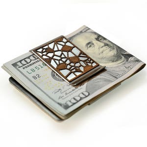 Womens Money Clip, Wood Money Clip, Double Sided Money Clip, Money Clip ...