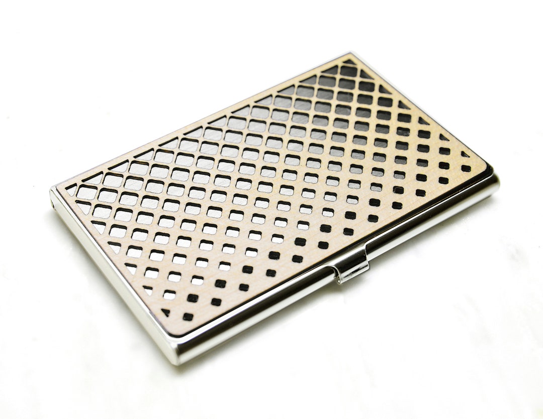 Business Card Case -tech Gift Men -business Card Holder -coworker Gift ...