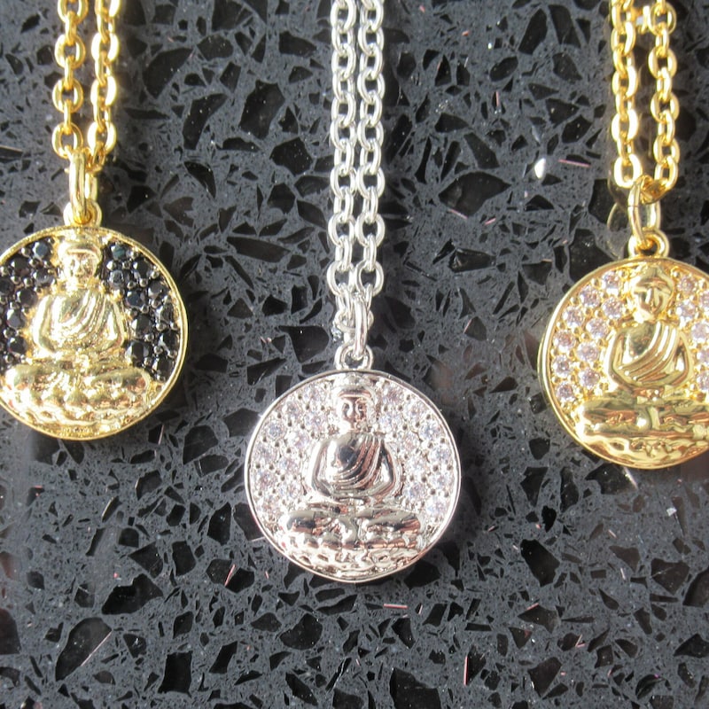 Buddha Necklace for Men - Etsy