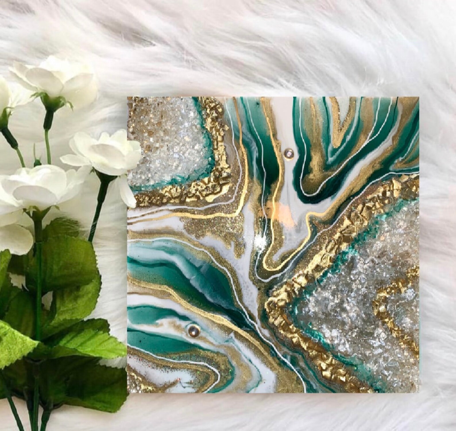 Custom Geode Artwork - Etsy