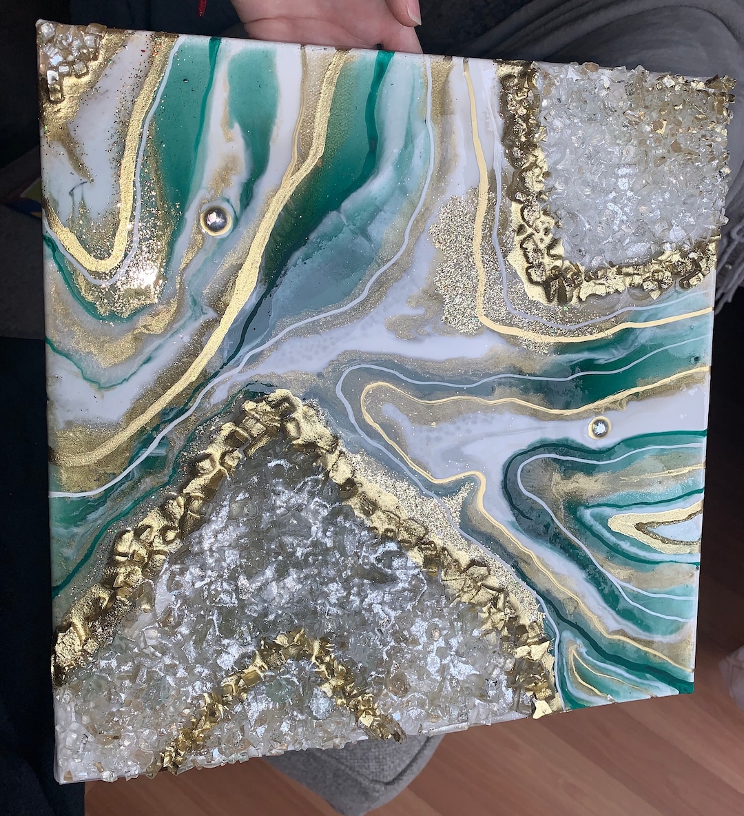 Custom Geode Artwork - Etsy