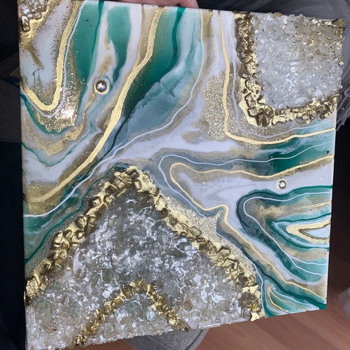 Custom Geode Artwork - Etsy UK