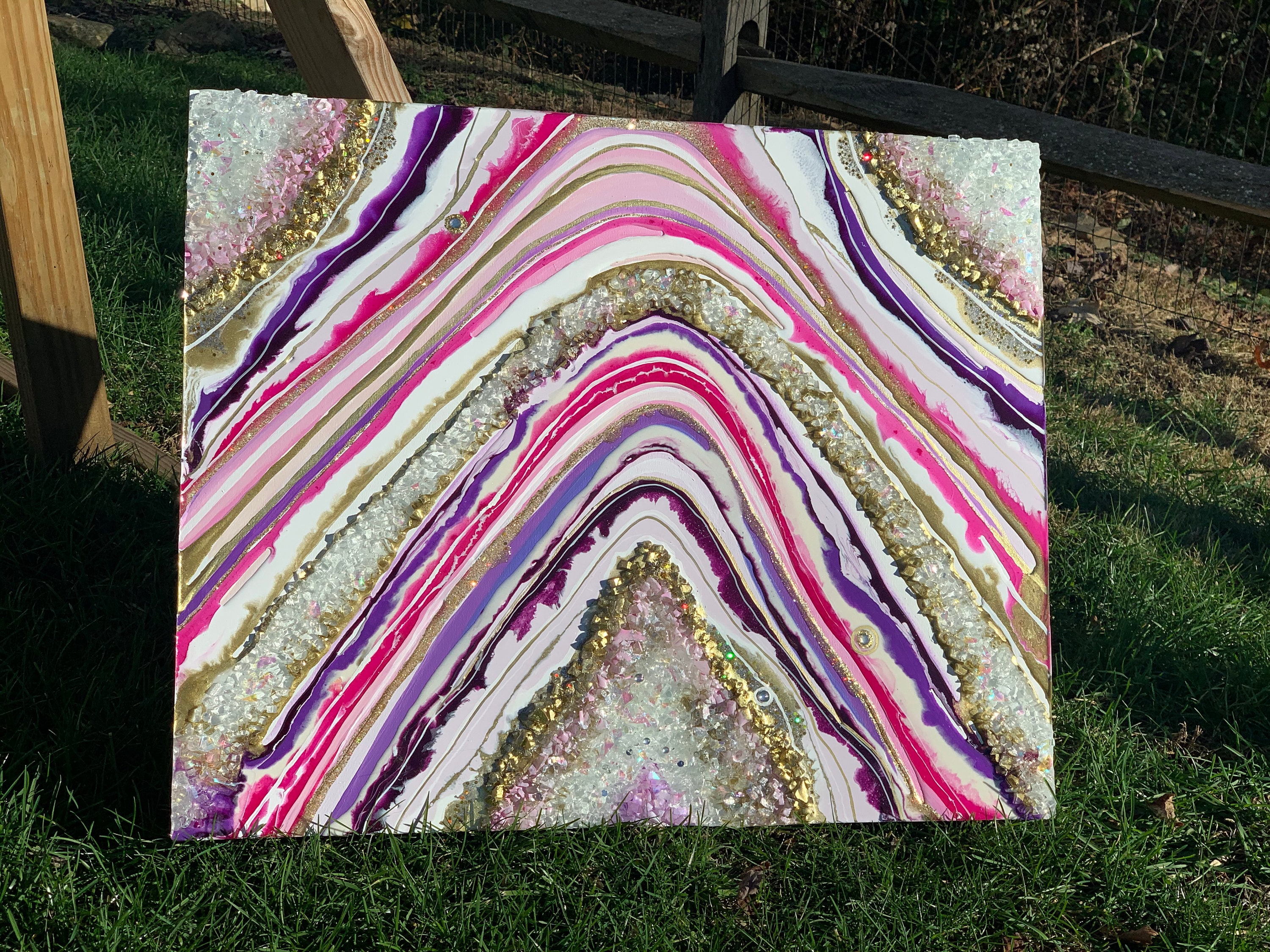 Custom Geode Artwork - Etsy