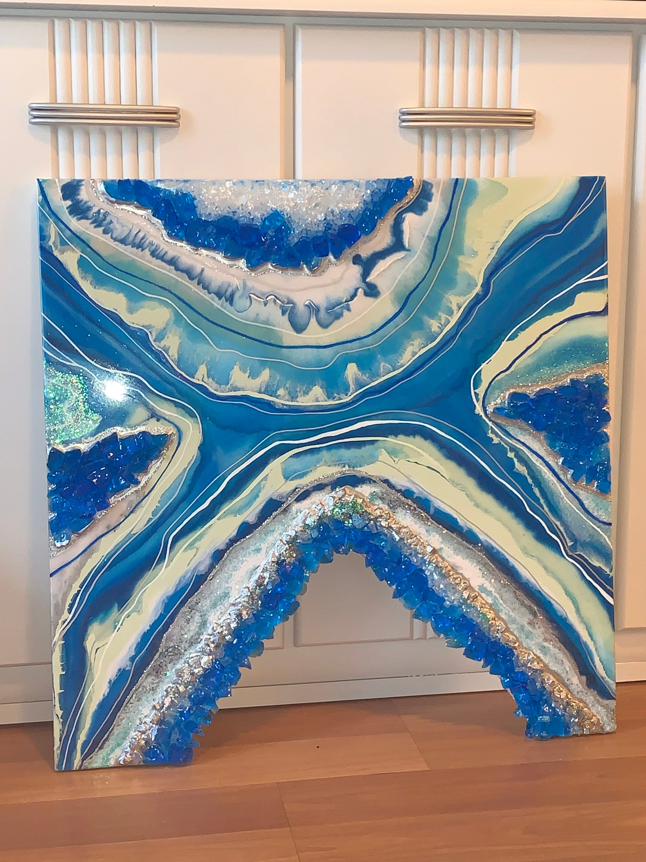 Custom Geode Artwork - Etsy