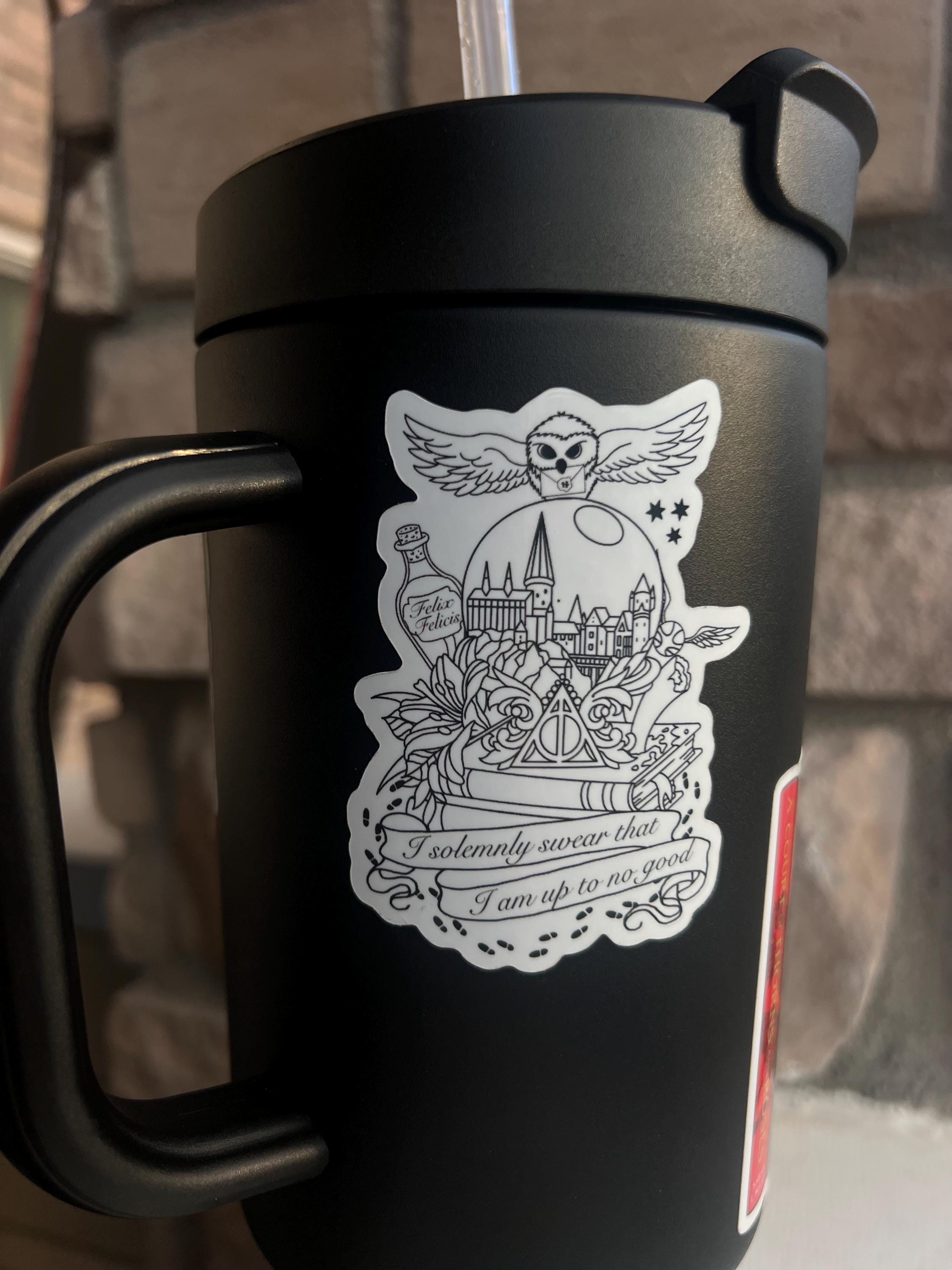 Hogwarts Castle Snowglobe Sticker Tom Riddles Diary Felix Felicis ...