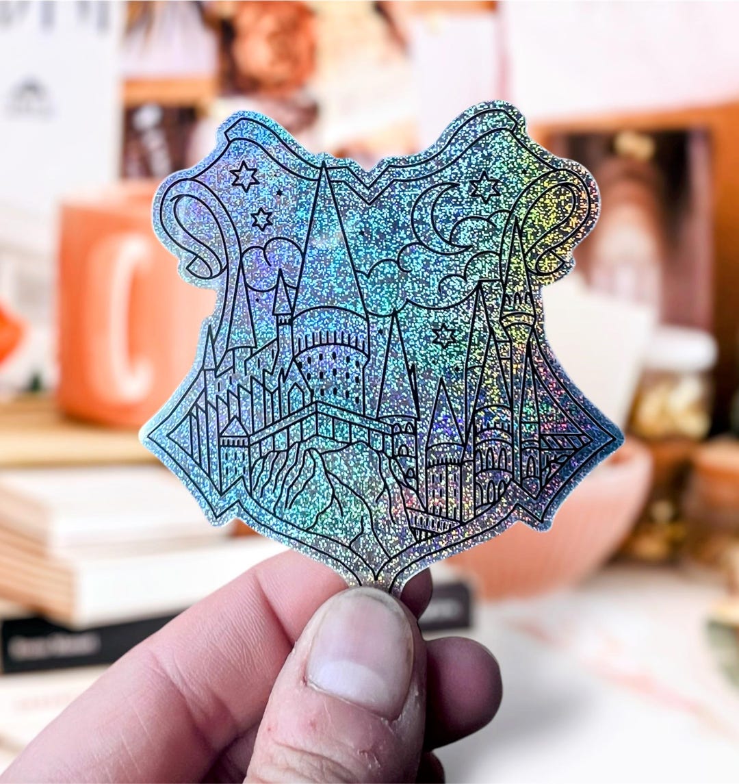 Magical Castle Crest Sticker - Etsy
