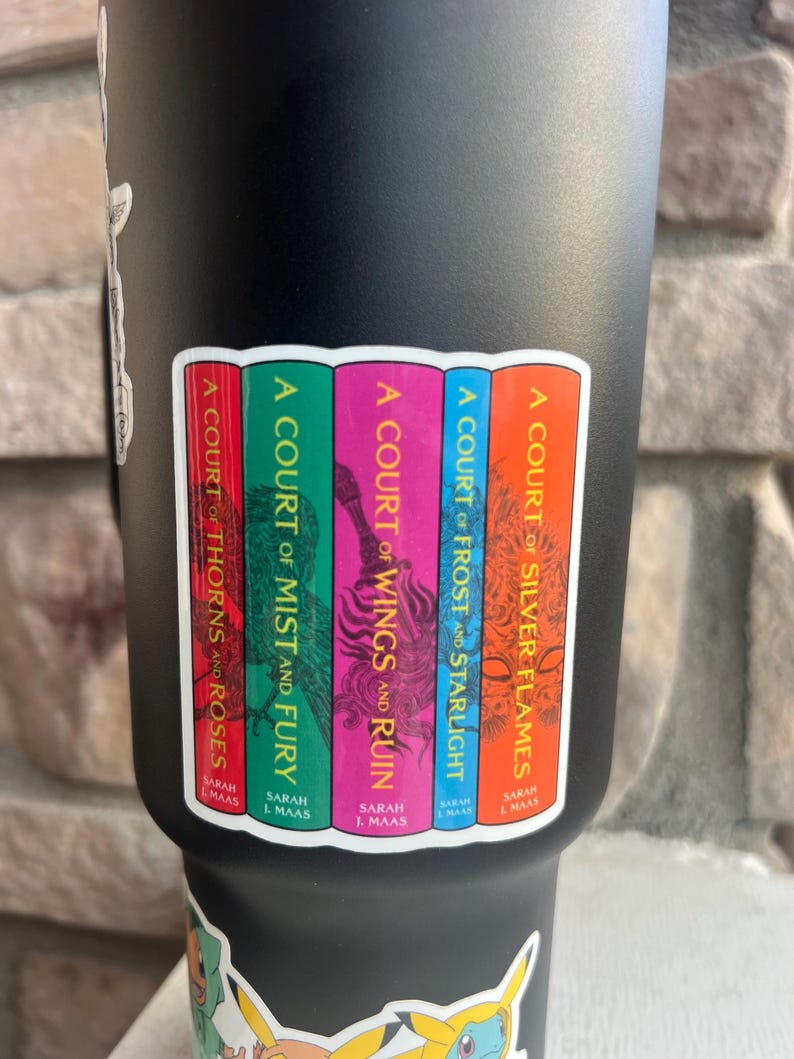 ACOTAR Book Spine Covers | A Court of Thornes and Roses Book Series - Etsy