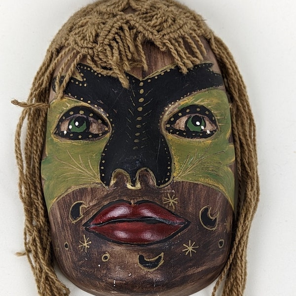 Hand Painted Face Mask - Etsy