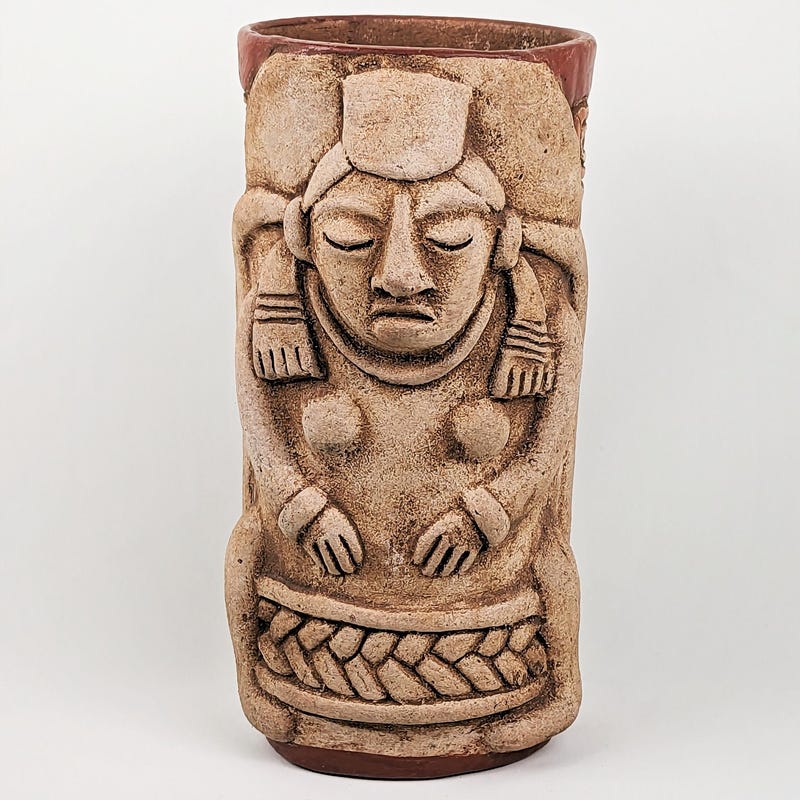 Mayan Painted Pottery - Etsy