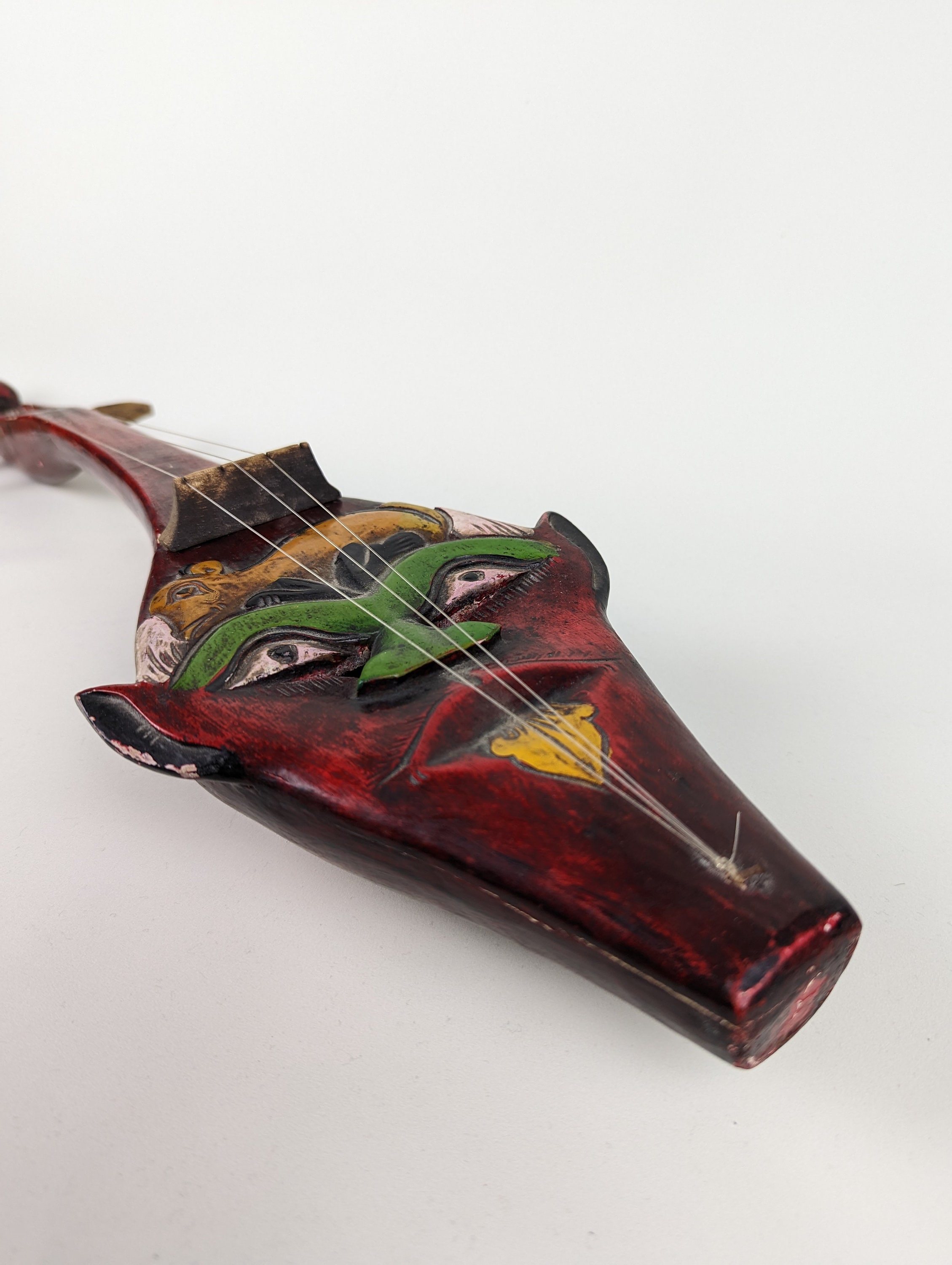 Batak String Musical Instrument Wood Plucked Lute Hasapi Folk Art ...