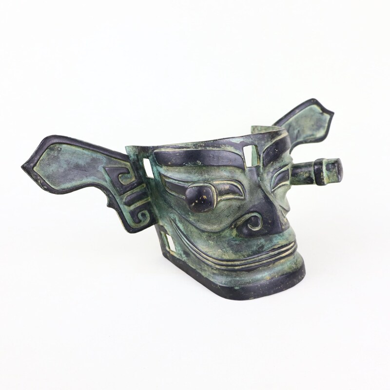 Bronze Mask - Etsy UK