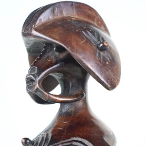 Mumuye Tribal Art Wooden Sculpture of a Spirit Ancestor Figure ...