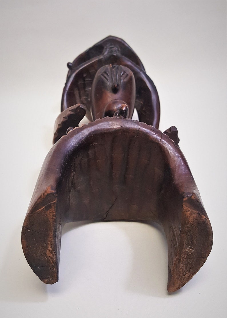 Mumuye Tribal Art Wooden Sculpture of a Spirit Ancestor Figure ...