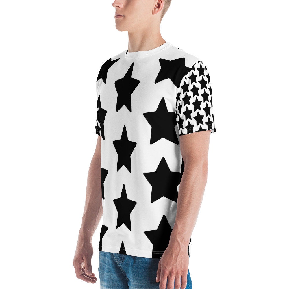 All Over Stars Men's T-shirt, Stars on Tee Shirt, Plenty of Stars Tee ...