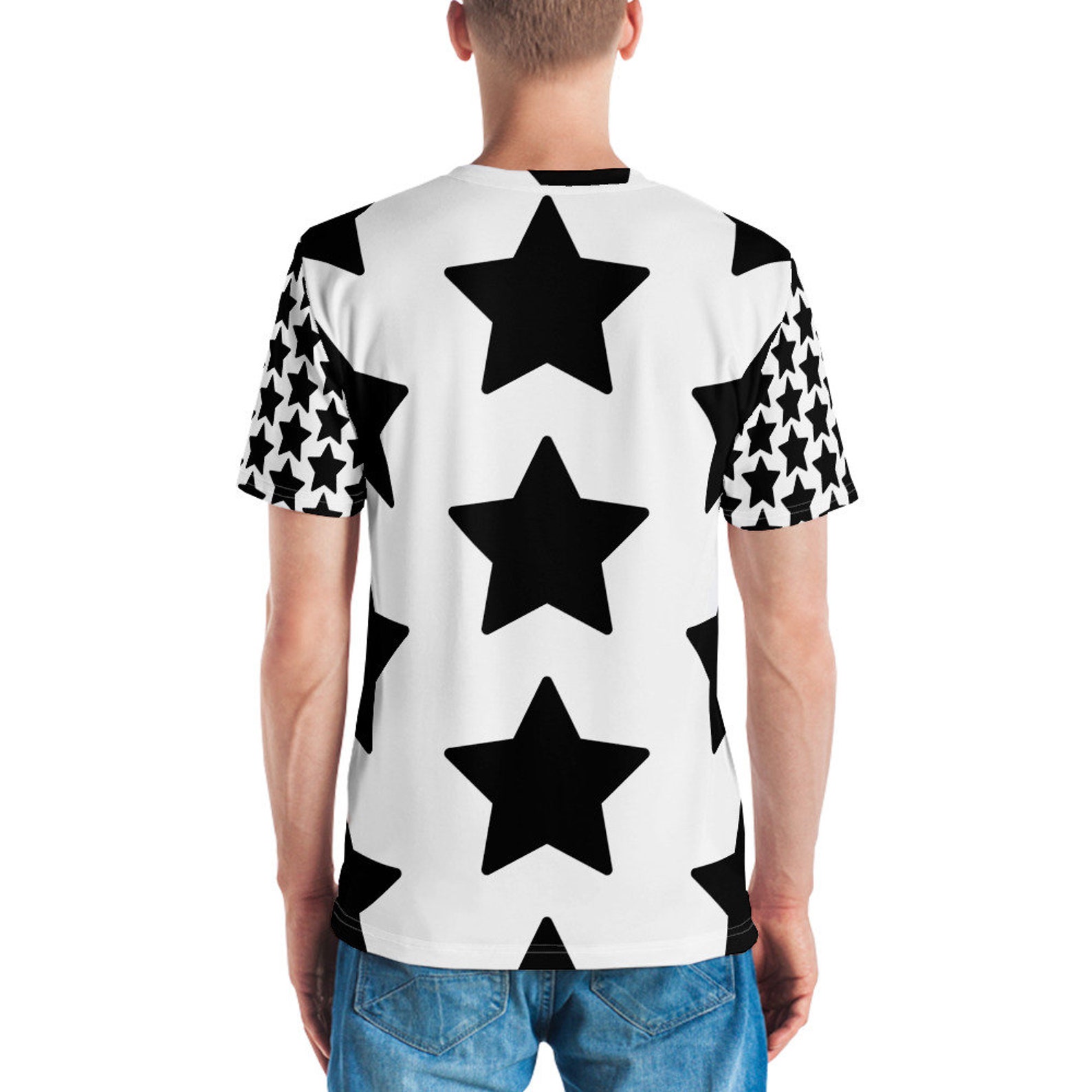 All Over Stars Men's T-shirt, Stars on Tee Shirt, Plenty of Stars Tee ...