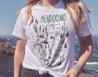 California Map T Shirt - Etsy