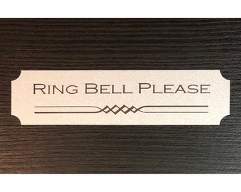 Silver name plate | Etsy