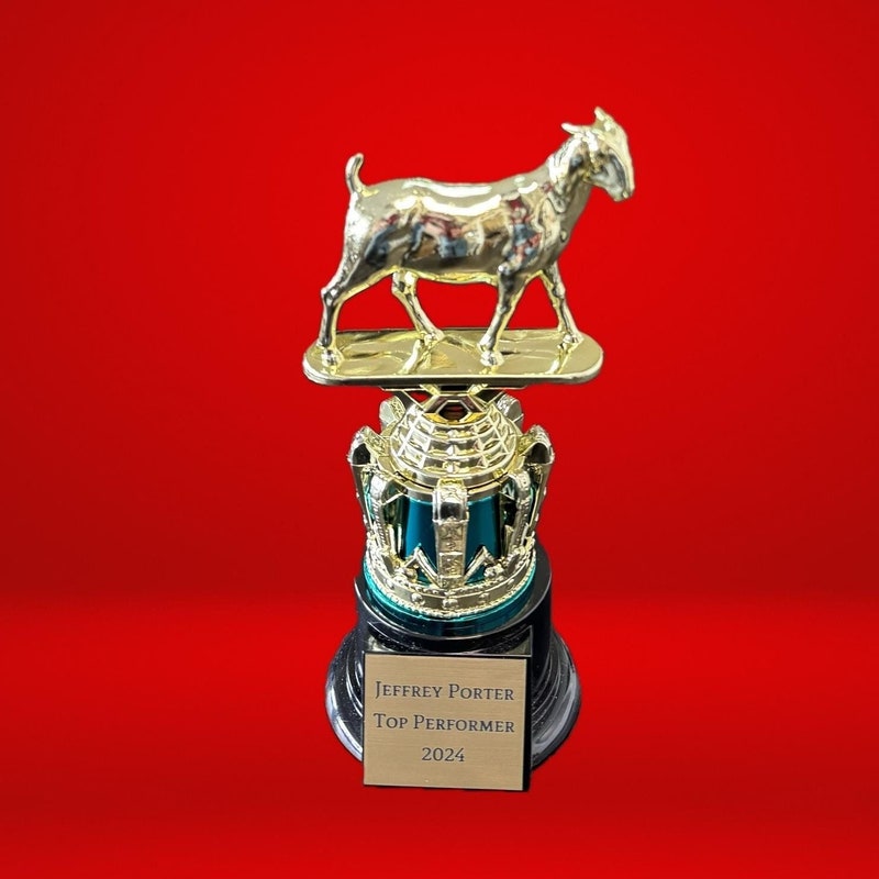Custom Goat Trophy - Etsy