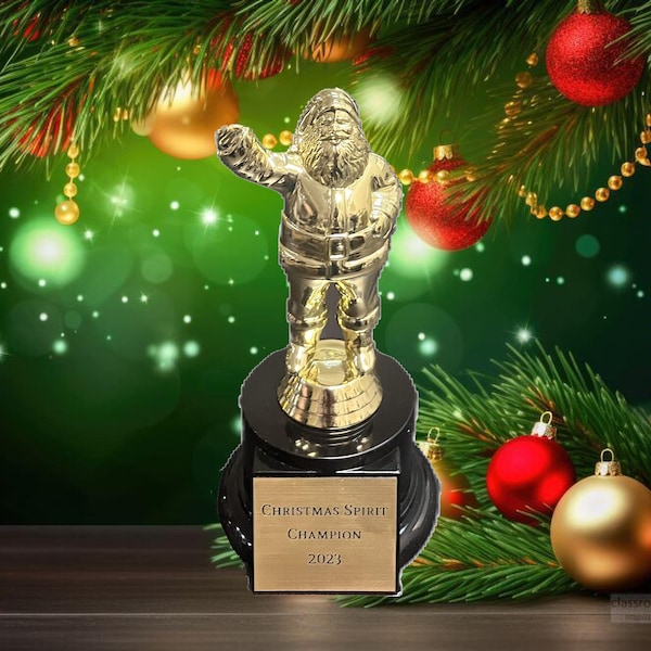 Christmas Trophy - Etsy