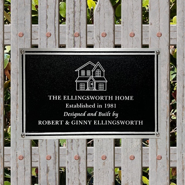Dedication Plaque - Etsy