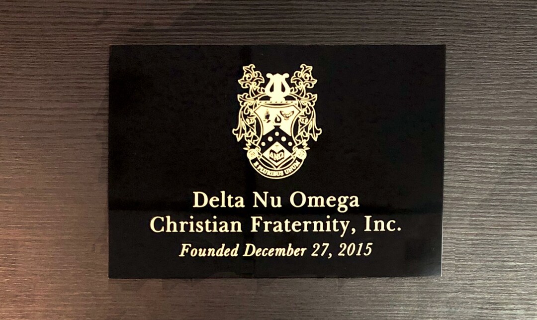 Personalized 6 X 4 Glossy Black Brass Plate Custom Engraved - Etsy