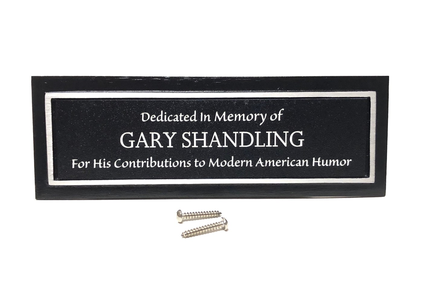 Personalized 3 X 9 Outdoor Plaque Custom Engraved - Etsy