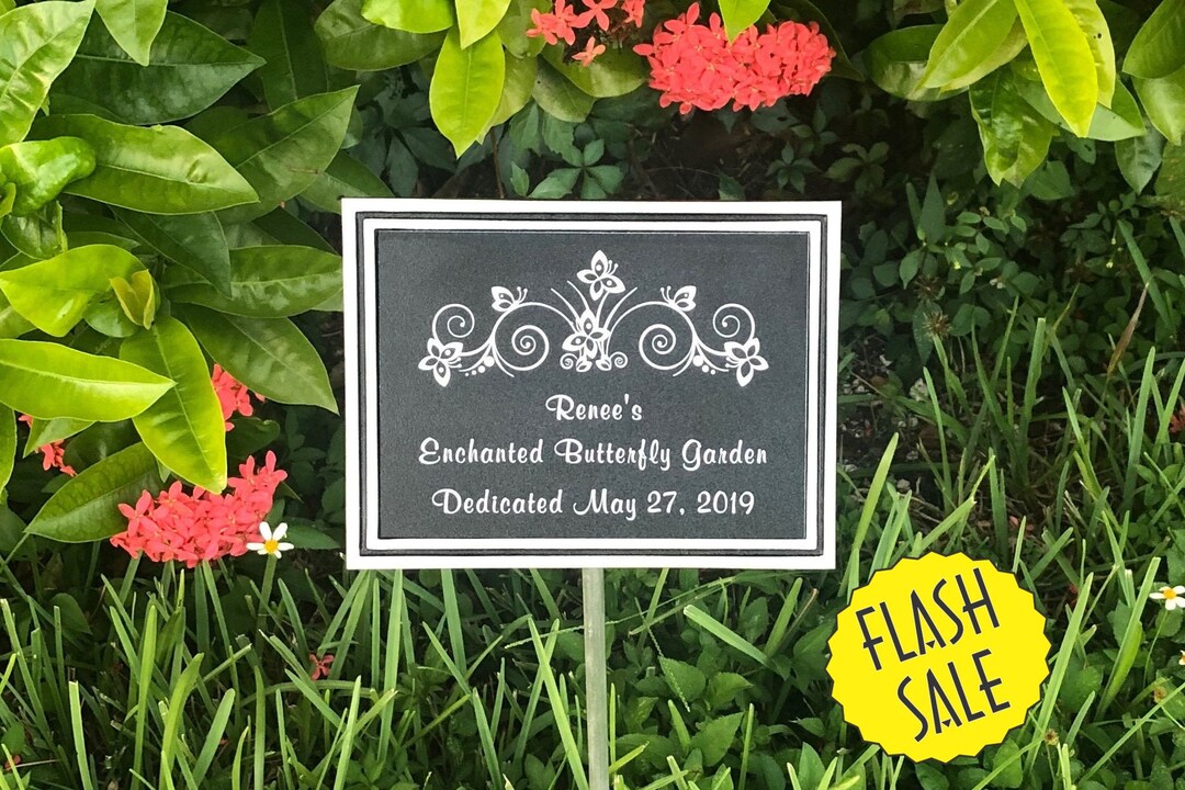 Personalized 6 X 8 Outdoor Plaque W/ Stake - Etsy
