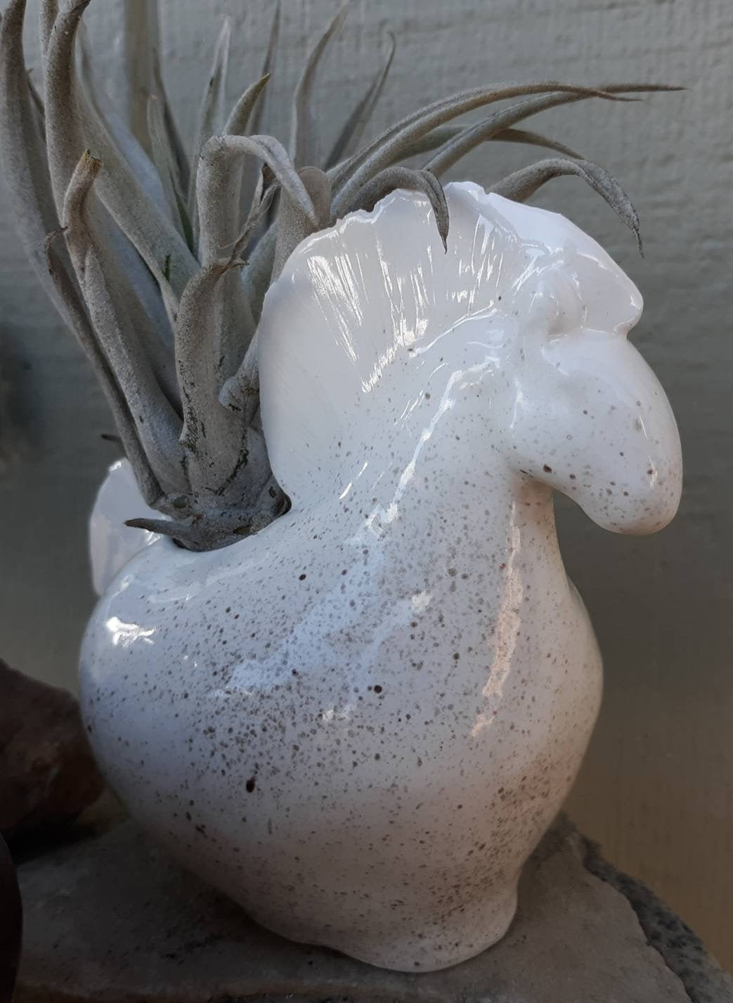 Horse Planter Rescue Horse Planter Horse Lover Succulent | Etsy