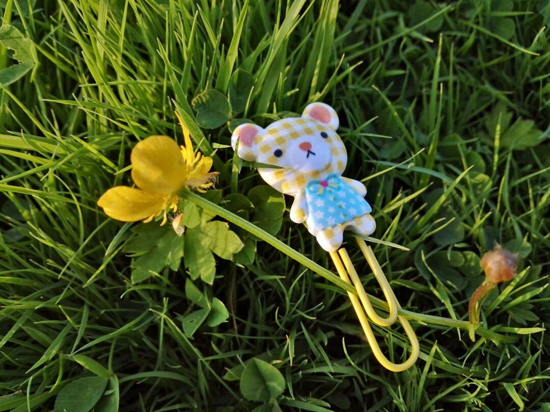 Christmas Gift Tags for Kids Adorable Bear Paper Clip, Planner Marker ...