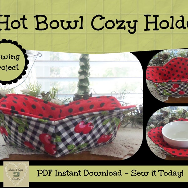 Bowl Cozy Pattern - Etsy