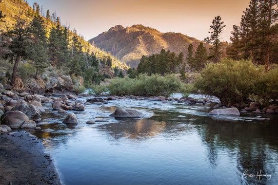Poudre River Poudre Canyon Kayak Photo Fishing Fly | Etsy