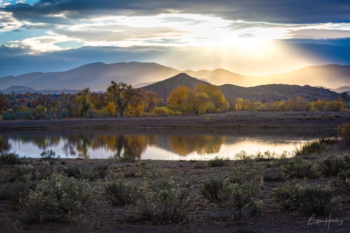 Mariana Butte Sunset Photo: Loveland Colorado Landscape Wall Art - Etsy