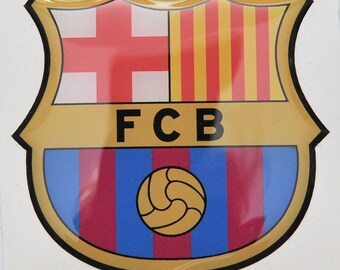Barcelona fc sticker | Etsy