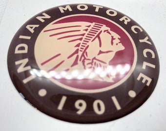 Indian motorcycle decal | Etsy