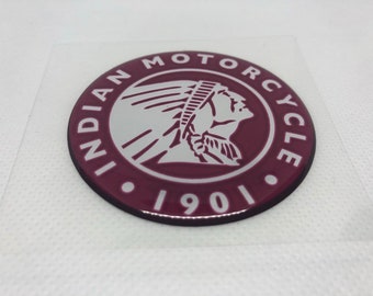 Indian motorcycle decal | Etsy