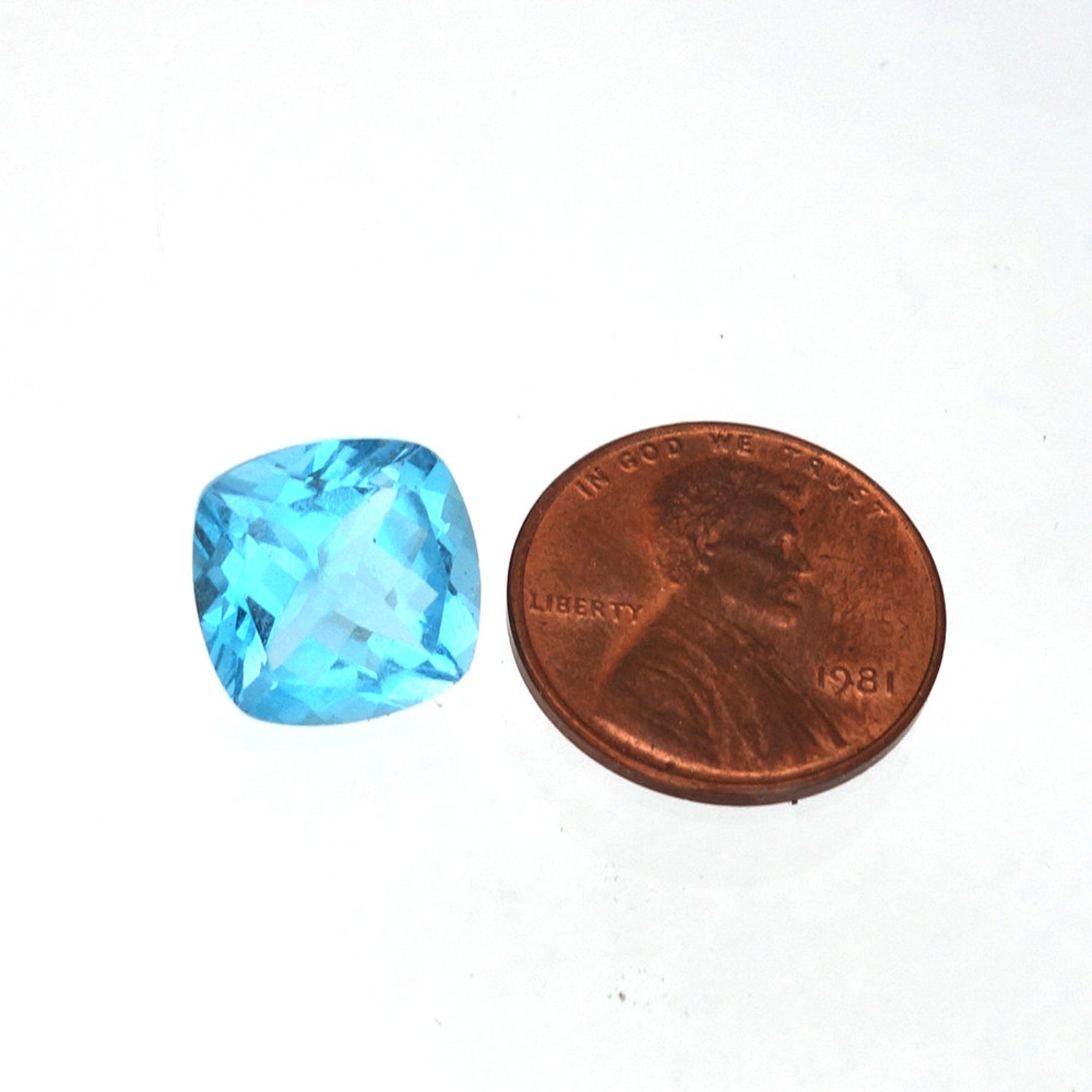 Blue Topaz Stone Blue Topaz Gemstone Swiss Blue Topaz Real Blue Topaz ...