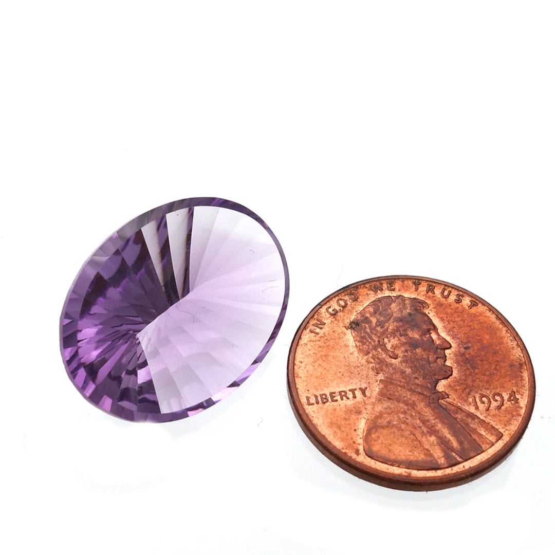 Fancy Cut Amethyst Stone; Laser Cut Amethyst; February Birthstone ...