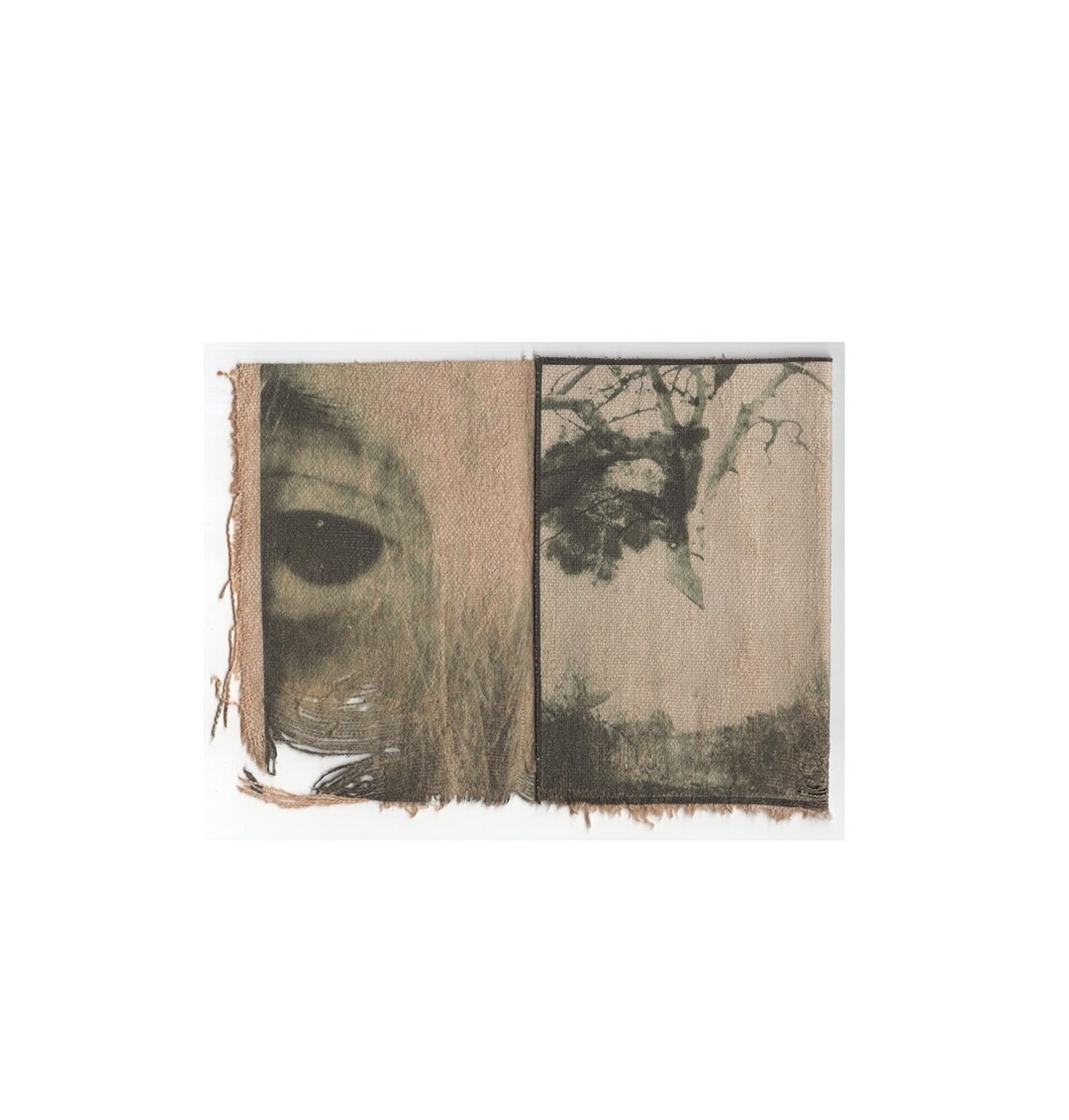 Original Monoprint Artist Book, Photography Collage Mixed Media Artwork ...