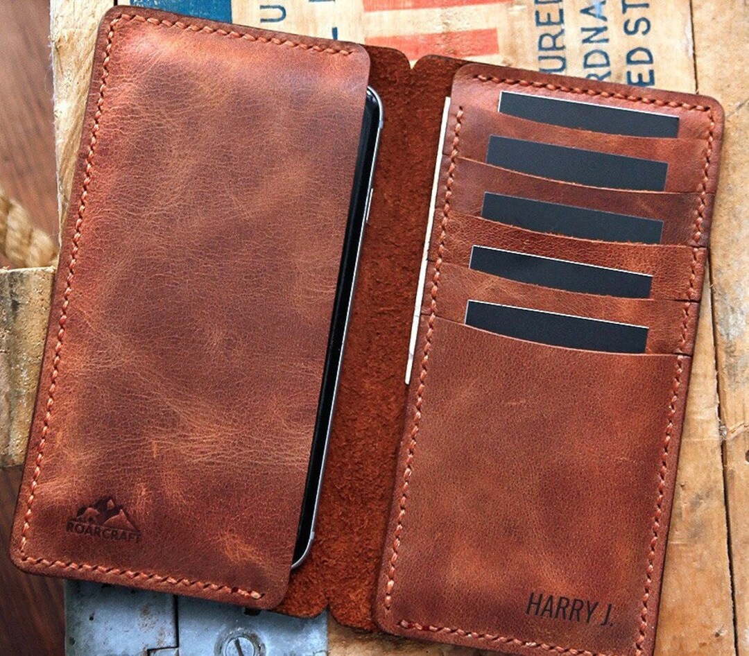 IPhone 13 Pro Max Leather Wallet / iPhone 13 Pro Leather Case / iPhone ...