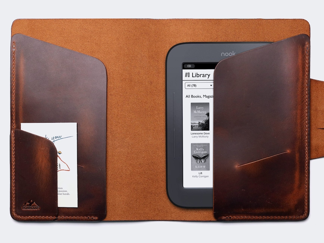 Leather NOOK Glowlight 4 Case / Leather NOOK Glowlight 3 Cover / NOOK ...