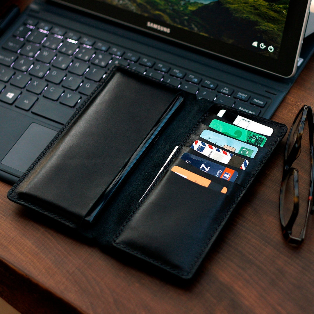 Samsung Galaxy Leather Wallet Case / Galaxy S 8,9,10,20 Wallet Case ...