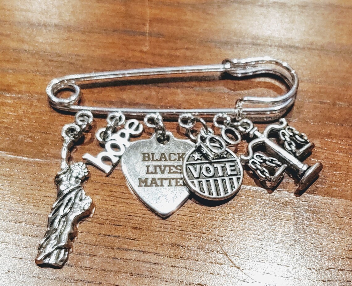 Solidarity Pins Silver - Etsy