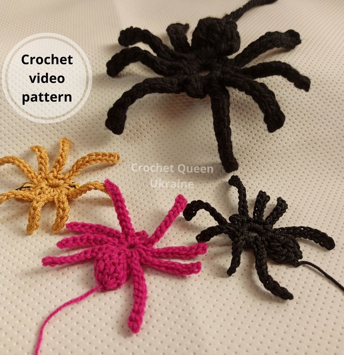 Spider Crochet Pattern, Spider PDF Crochet Pattern, Spider for ...