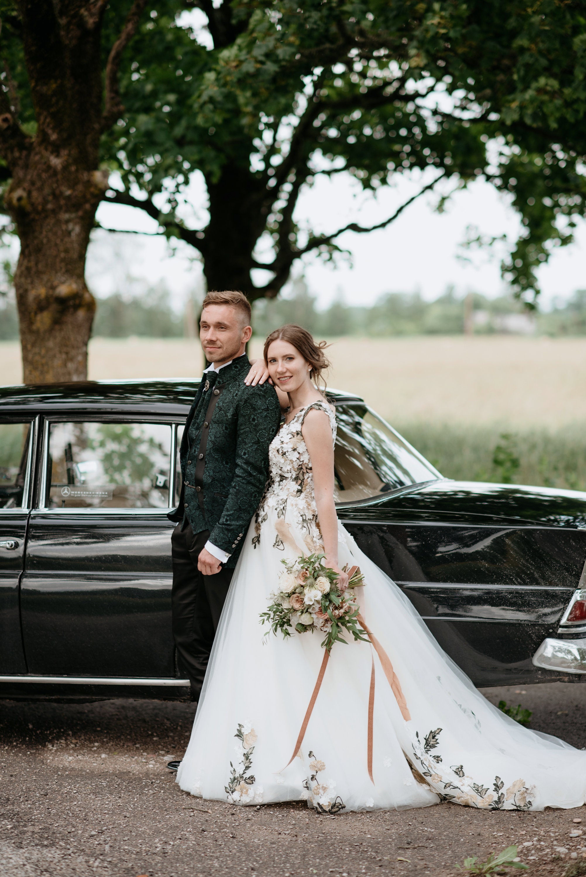 Forest Style Wedding Dress - Etsy UK