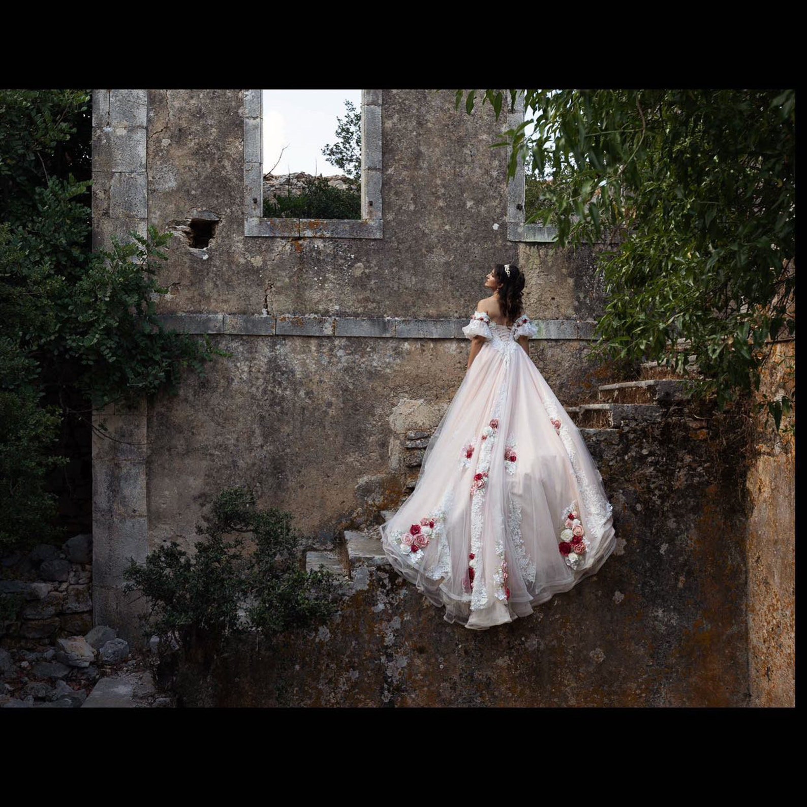 Unique Fairytale Dreem Wedding Dress Inga Ezergale Design Rose ...